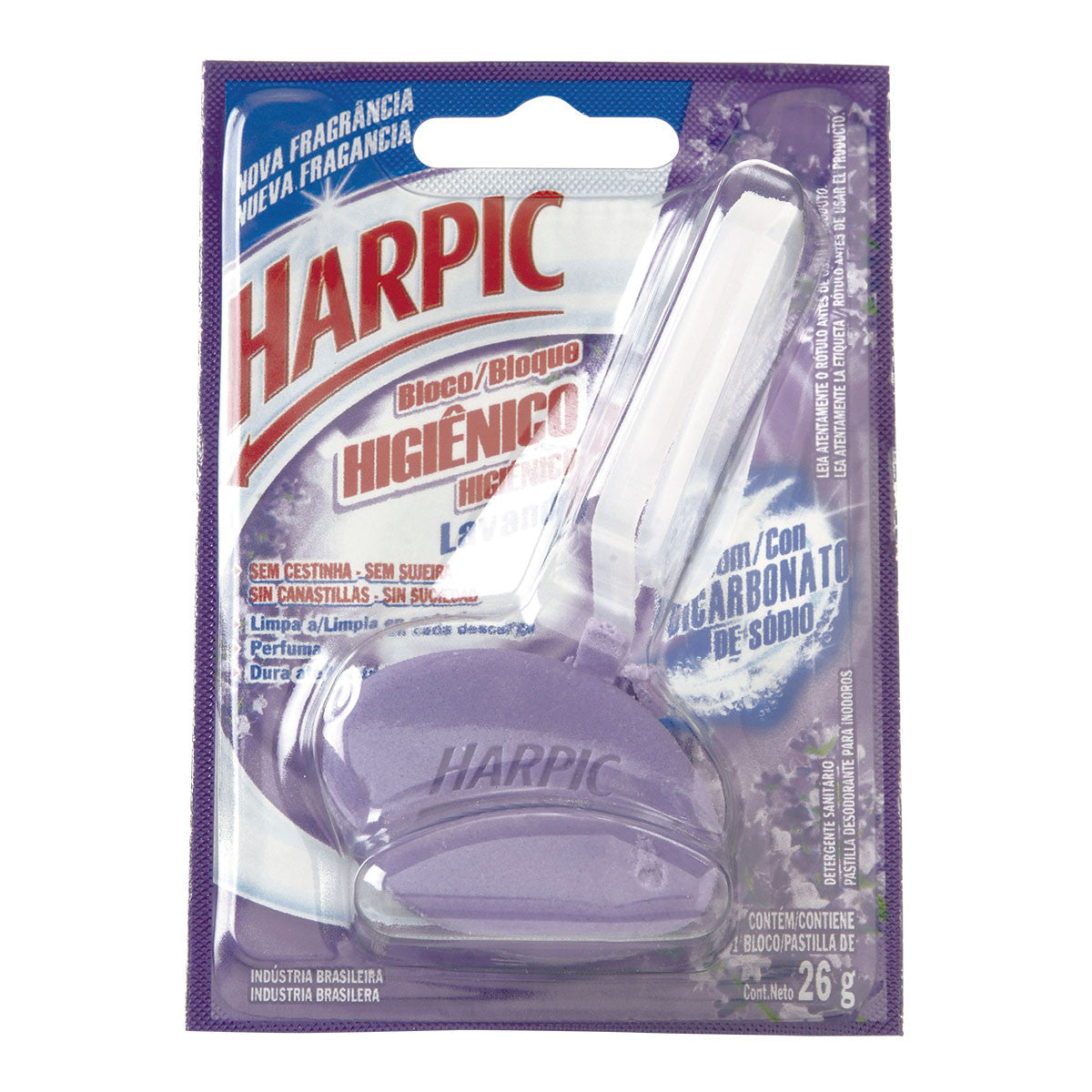 Harpic Bloco Higiênico Lavanda 26g